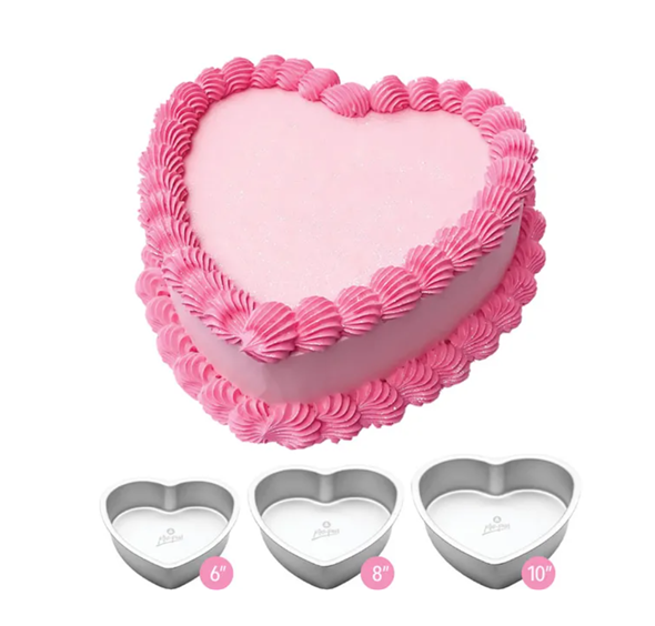 Heart Cake Tin Set of 3-Pro Pan | Gippsland Cake Co.