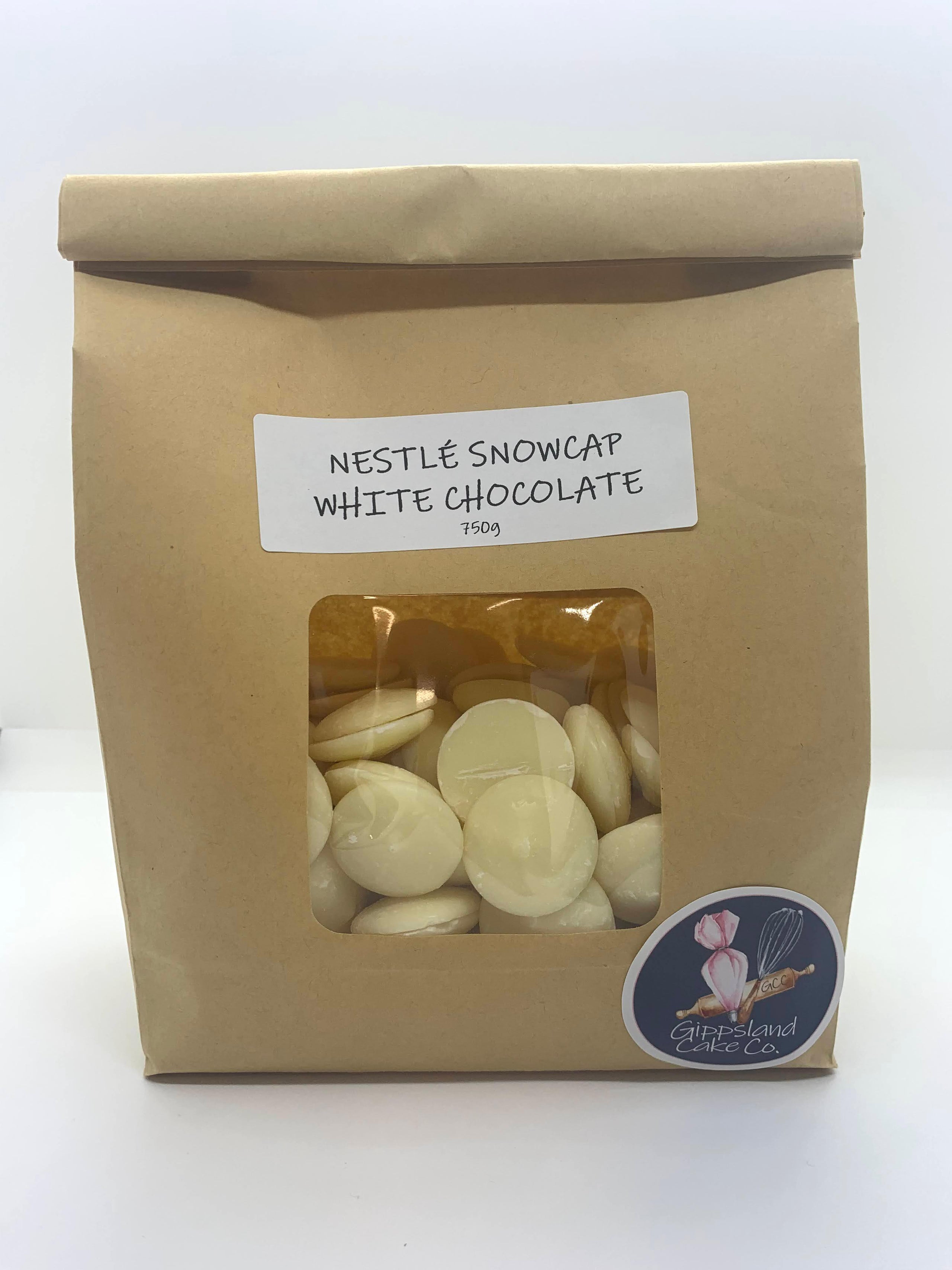 Nestle Snowcap White Chocolate | Gippsland Cake Co.